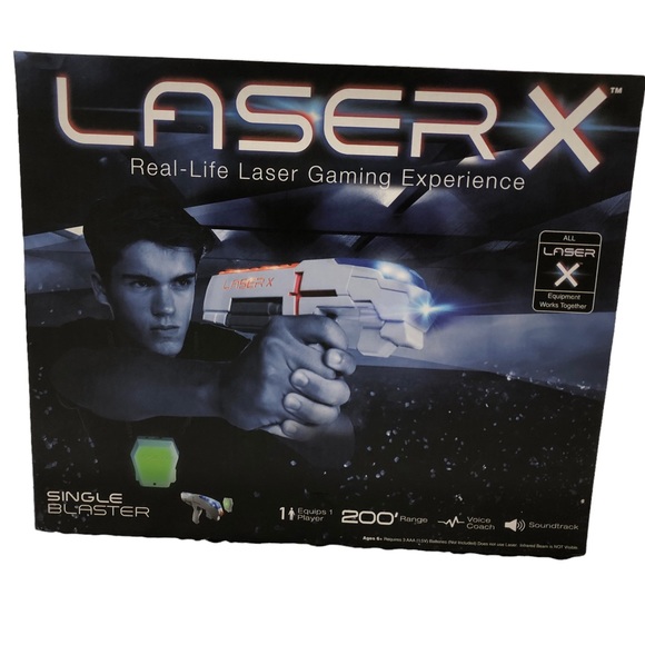 NSI | Video Games & Consoles | Laser X Real Life Laser Single Blaster ...